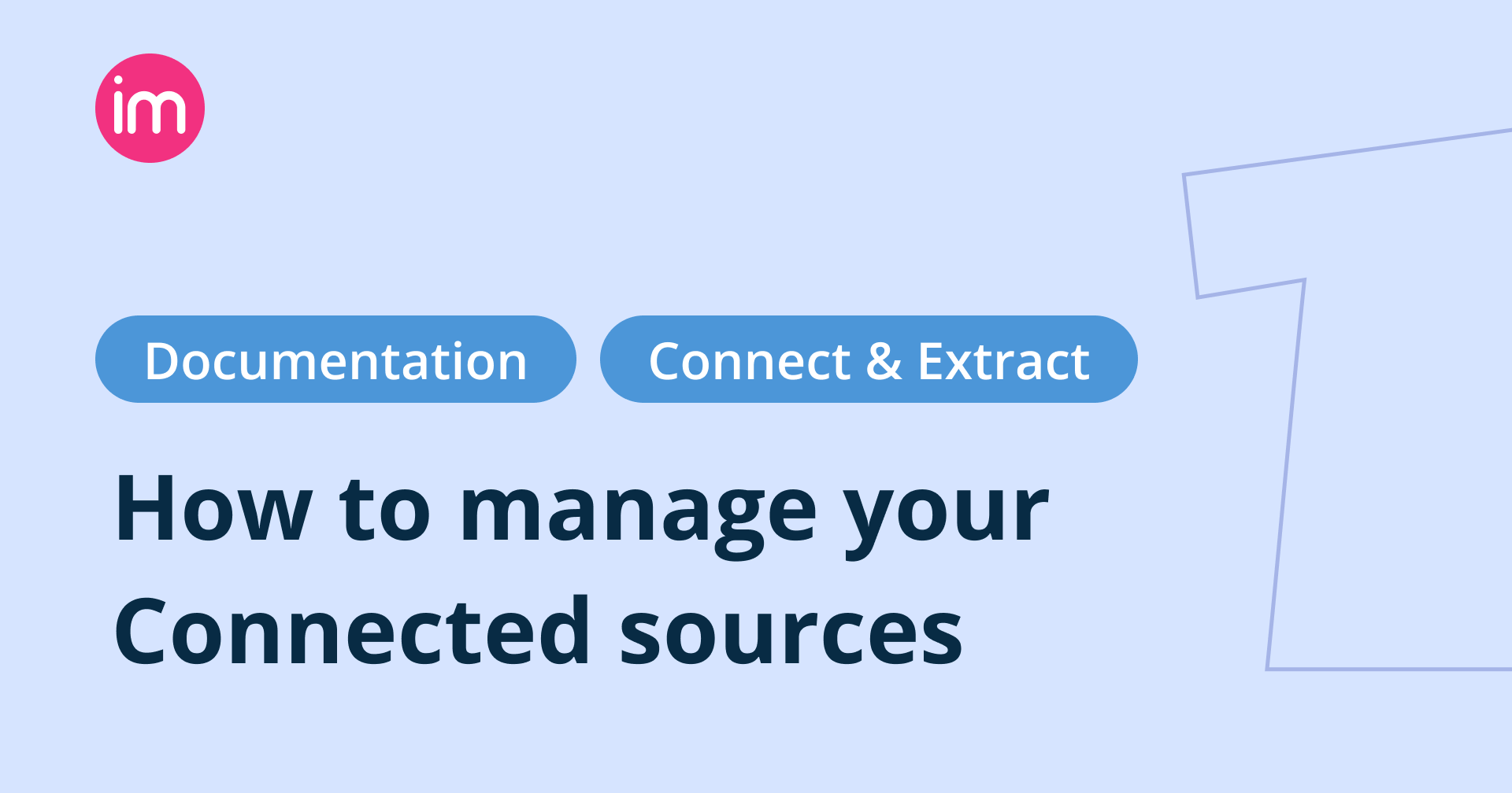 Connected sources | Docs