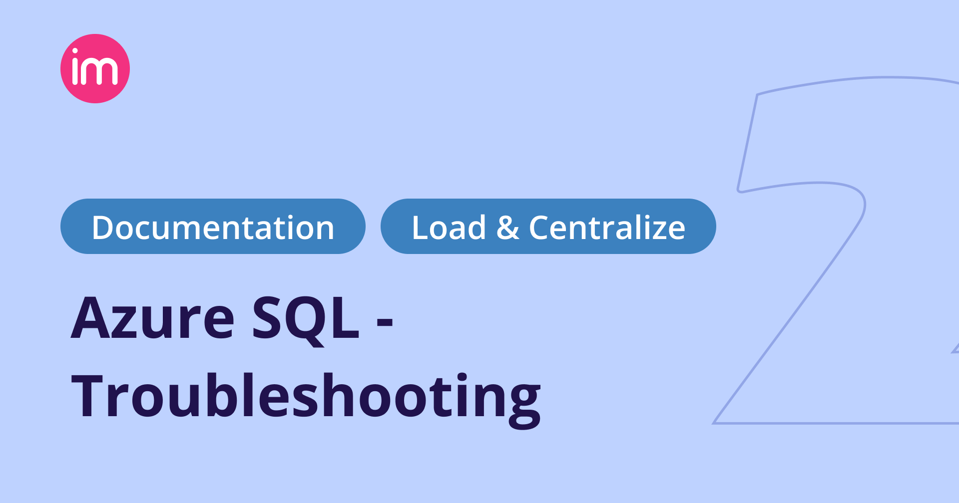 Azure SQL - Troubleshooting | Docs Azure SQL - Troubleshooting | Docs