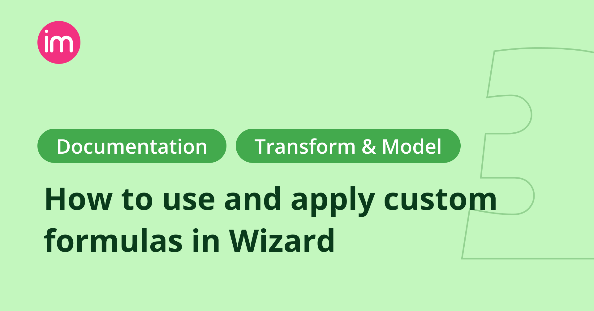 Apply Custom Formula | Docs