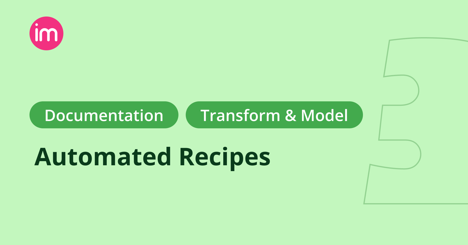 Automated Recipes | Docs
